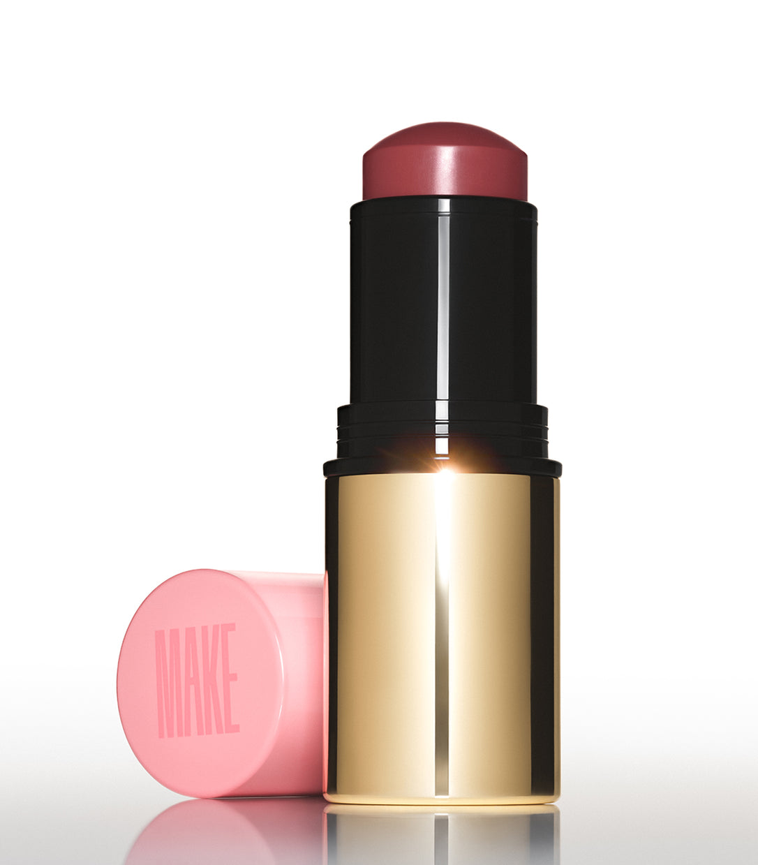 Cream Stroke Cream Blush Stick - Ultra-Blendable Formula - MAKE Beauty