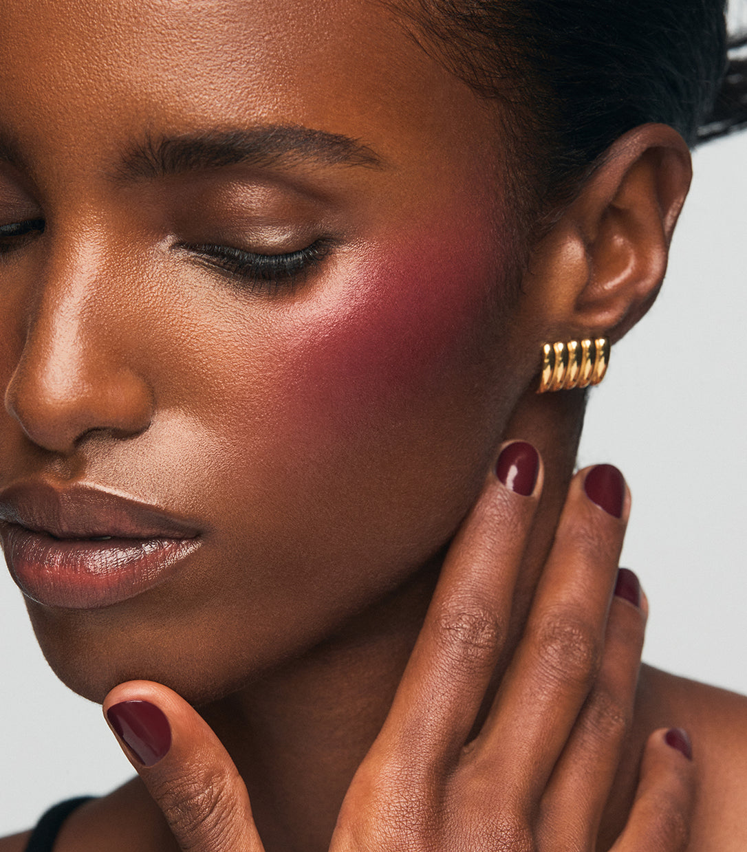 Cream Stroke Cream Blush Stick - Ultra-Blendable Formula - MAKE Beauty